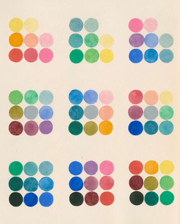 Colour spot chart posters & prints by Anonymous