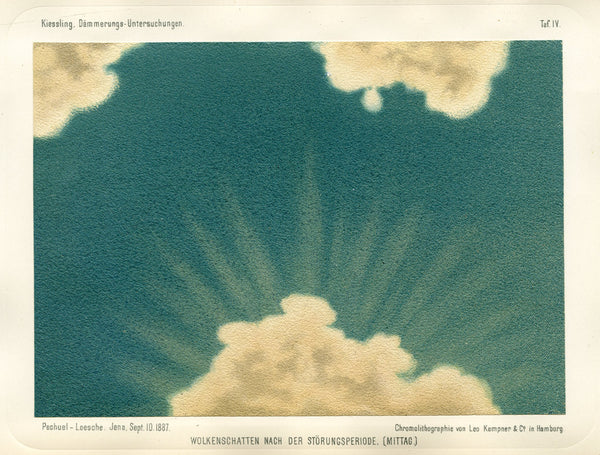 Cloud shadow, noon posters & prints by Leo Krauss and Company