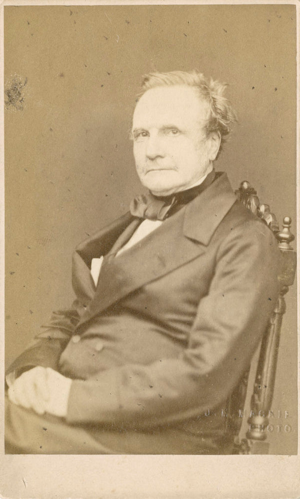 Portrait of Charles Babbage (1791-1871) posters & prints by J M Mackie