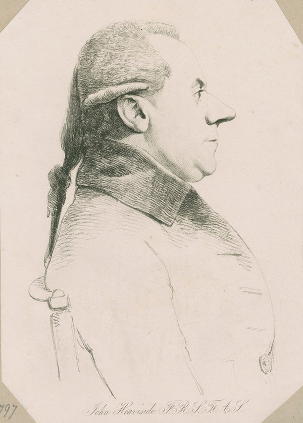 Portrait of John Heaviside (bapt. 1748-d.1828) posters & prints by ...