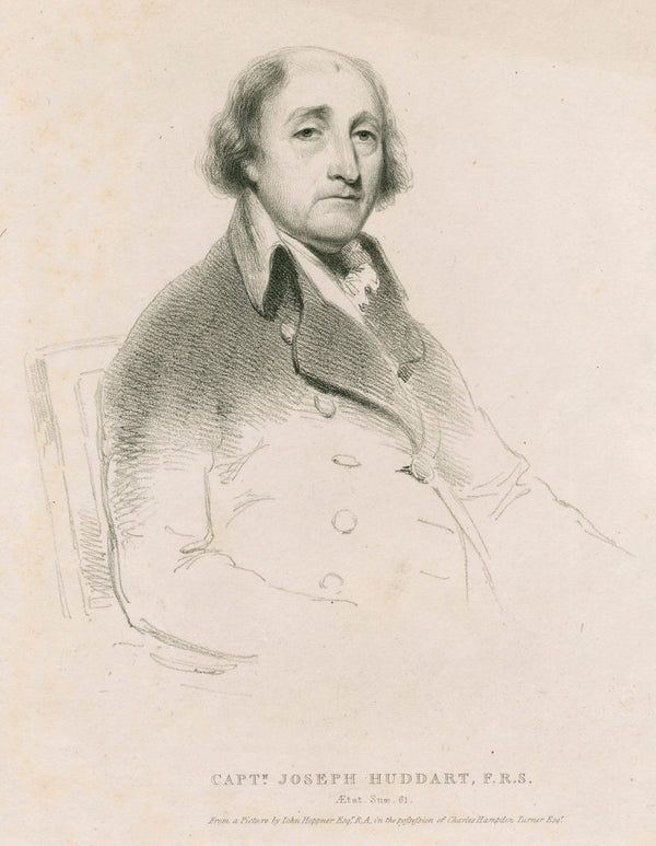 Portrait of Joseph Huddart (1741-1816) posters & prints by Anonymous