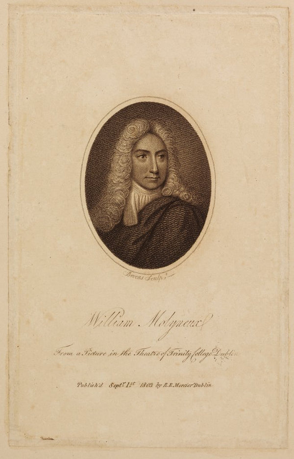 Portrait of William Molyneux posters & prints by James Henry Brocas