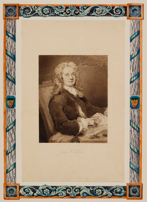 Portrait of George Vertue posters & prints by Unknown