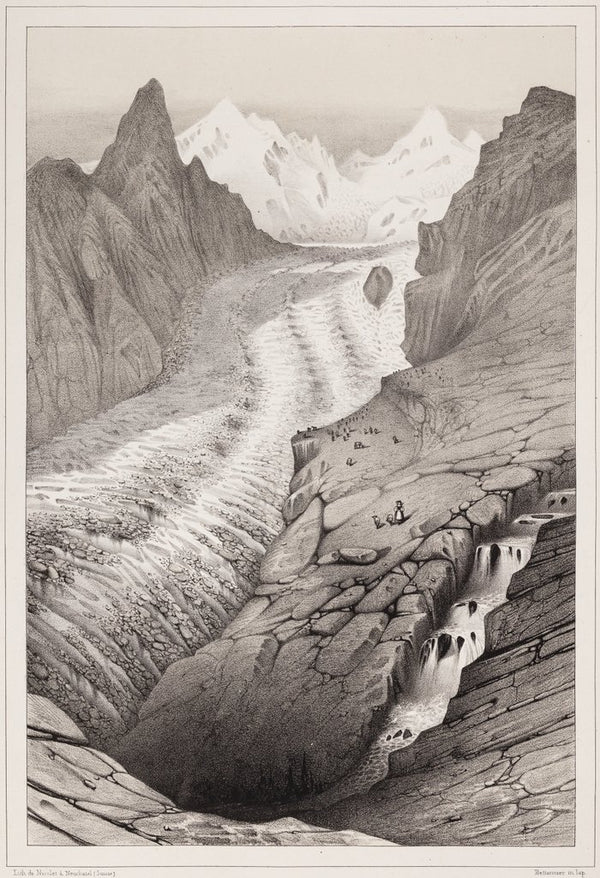 Geology, crystal and mineral prints and drawings
