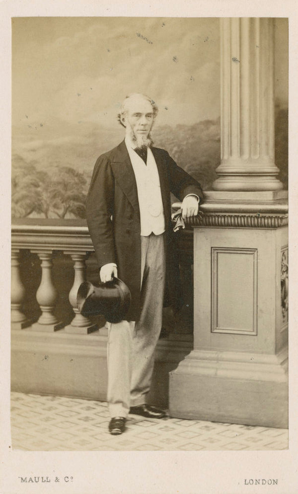 Portrait of James Bateman (1811-1897) posters & prints by Maull & Co