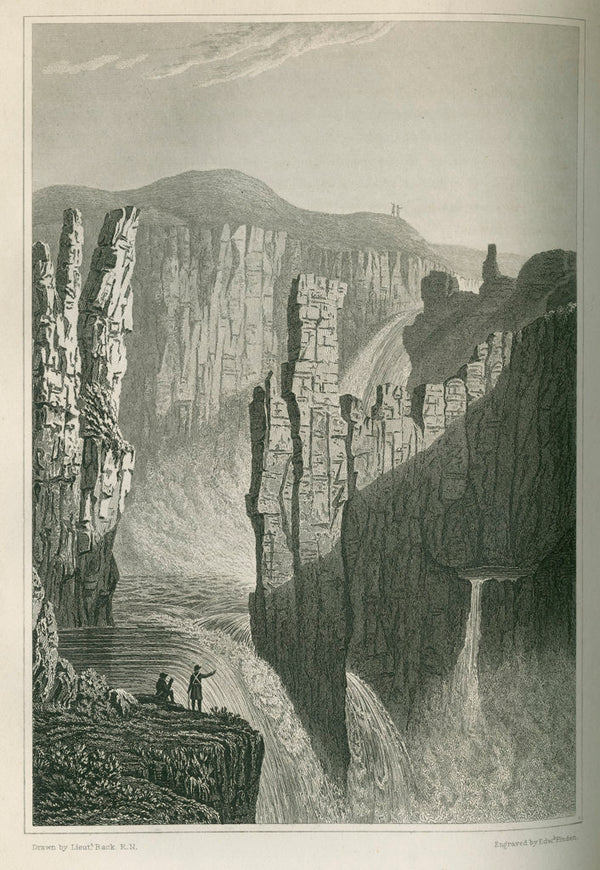 'The Falls of Wilberforce, estimated at 250 feet high' posters & prints ...
